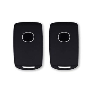 autobase remote key fob silicone case cover for 2019 2020 2021 2022 mazda 3 6 cx4 cx5 cx8 cx9 cx-30 mazda 3 hatchback | car key protection accessory (black)