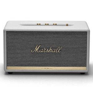 marshall stanmore ii wireless bluetooth speaker, white – new