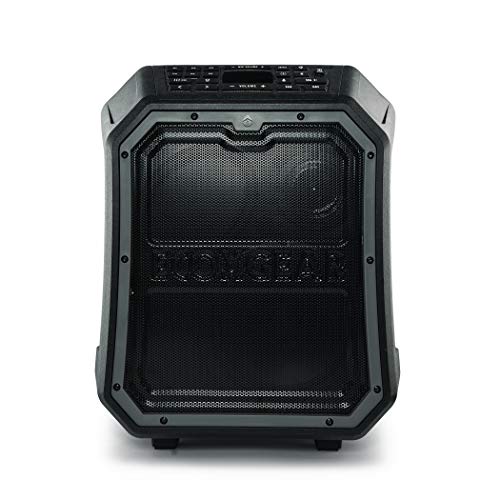 ECOXGEAR EcoBoulder MAX Rugged Waterproof Floating Portable Bluetooth Wireless 120-Watt Smart Speaker with Party Lights