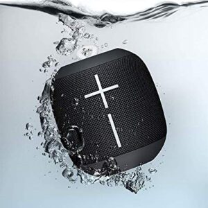 Logitech UE WONDERBOOM Portable Waterproof Bluetooth Speaker - Wireless Boom Box - Bulk Packaging - Phantom Black