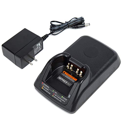 Rapid Charger for Motorola APX6000 APX6000XE APX7000 APX7000XE APX8000 APX8000XE Radios PMPN4174A PMPN4174 Motorola Charger Single Unit Desktop Charger Replaced WPLN4232A WPLN4232