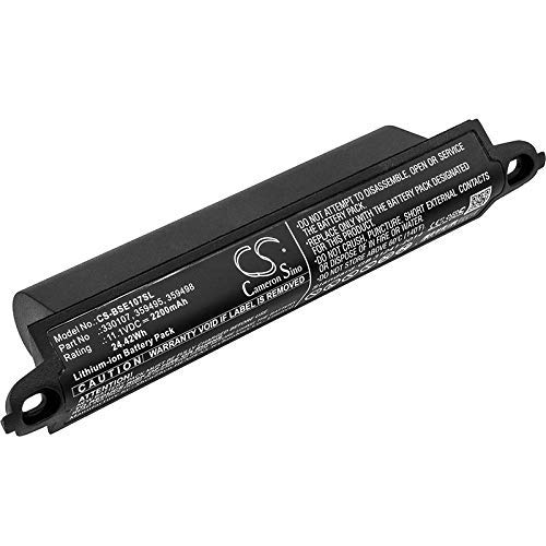 Replacement Battery for Bose 404600, Soundlink, Soundlink 2, SoundLink 3, Soundlink II, SoundTouch 20,Part NO 330105, 330105A, 33010711.1V/2200mA