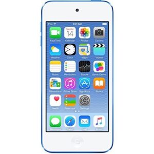 apple ipod touch 64gb wifi mp3 player 6th generation – blue (renewed)