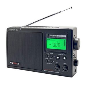 c. crane ccradio-2e enhanced portable am fm weather and 2-meter ham band (black) cc2be