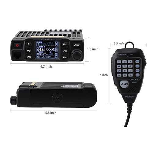 AnyTone AT-778UV Dual Band Transceiver Mobile Radio VHF/Uhf Two Way Radio