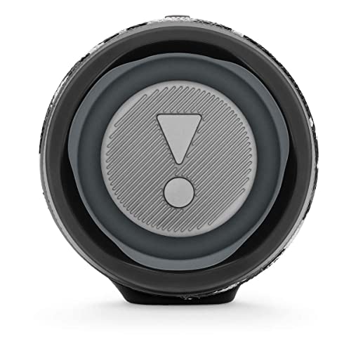 JBL Charge 4 Portable Waterproof Bluetooth Speaker - Black Camo (Renewed)