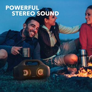 Anker Soundcore Select Pro, Outdoor Bluetooth Speaker with BassUp Technology, IPX7 Waterproof, 16H Playtime (Renewed), Black