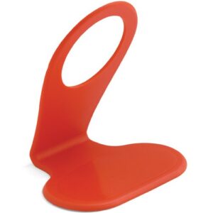 kikkerland driinn mobile phone holder, red