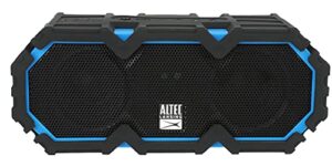 altec lansing imw578l lifejacket 3, up to 30 hours of battery life, ip67 everything rating: waterproof, dirtproof, snowproof and it floats! | royal blue (imw578l-ryb)