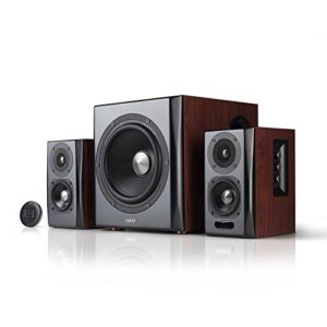 edifier s350db bookshelf speaker and subwoofer 2.1 speaker system bluetooth wireless