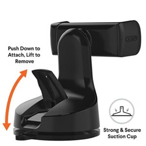 Kenu Airbase Pro Car Phone Mount for Dashboard and Windshield - Desk Phone Stand - 360 Degree Rotation - Grips Expand to 3.6 Inches - Elegant Design - Fits Latest iPhones, Samsung, and Android Phones