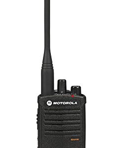 6 Pack of MOTOROLA SOLUTIONS RDU4100 Two Way Radio Walkie Talkies with Speaker Mics and 6-Bank Charger