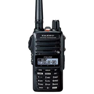 yaesu fta-250l handheld vhf airband transceiver (comm only)