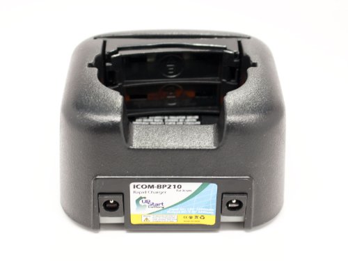 BP-210N Charger for Icom IC-V8, IC-V82, IC-A6, IC-A24, IC-T3H, IC-A6E, IC-F3GS, IC-F21 Two-Way Radio (100-240V)