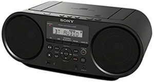 sony zsrs60bt cd boombox with bluetooth and nfc (black)