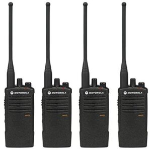 motorola rdu4100 rdx business 2-way uhf professional two way radio (4-pack)