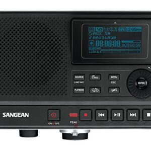 Sangean DAR-101 Professional Grade Digital MP3 Recorder (Black)