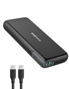 evatronic laptop power bank, 20000mah 60w pd 3.0 portable charger, usb c fast charging external battery pack for macbook, dell, ipad pro, iphone 14 pro max, galaxy, switch, steam deck and more