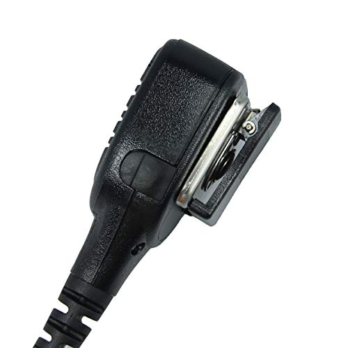 MaximalPower Palm Speaker Mic with Reinforced Cable and Noise Reduction Remote Shoulder Microphone for Motorola DMR Radio XPR3300 XPR3500 XPR3300e XPR3500e XPR 3300 3500 3300e 3500e