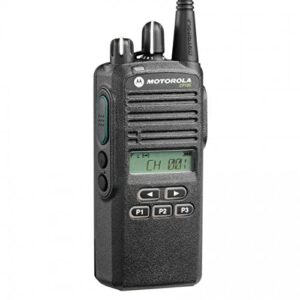 cp185 uhf aah03rdf8aa7an original motorola 435-480 mhz handheld two-way radio transceiver 4 watts, 16 channels black – 2 year manufacturer warranty