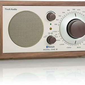 Tivoli Audio Model One Bluetooth AM/FM Radio (Walnut/Beige)