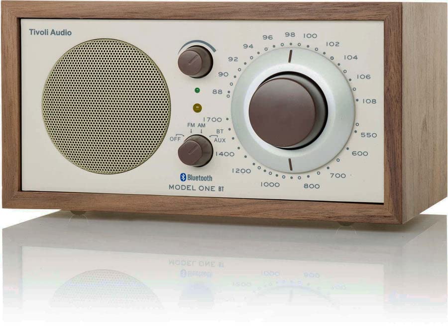 Tivoli Audio Model One Bluetooth AM/FM Radio (Walnut/Beige)