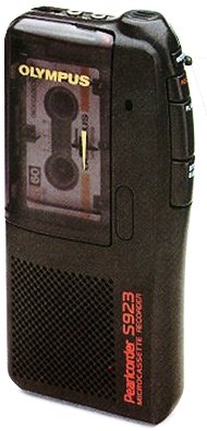 Olympus Pearlcorder S923 Microcassette Recorder