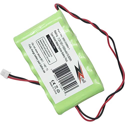 ZZcell® Battery for Honeywell Alarm LYNXRCHKITHC 781410403291 55026089 WALYNX-RCHB-SC WALYNXRCHBSC LYNXRCHKIT-SC ADEMCO 300-03865, 7.2V, 1500mAh (Note: Please Check Part No. Before Purchase)