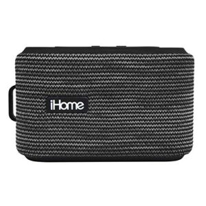 ihome splashproof bluetooth speaker ,black