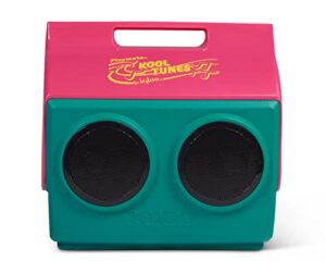 igloo kooltunes boombox cooler, 14 qt jade