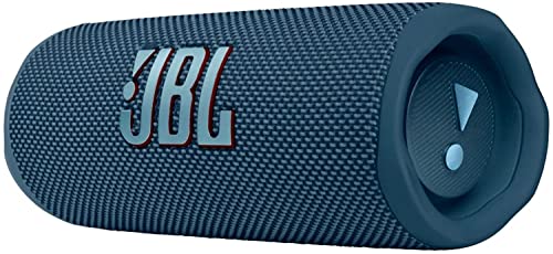 JBL Flip 6 Waterproof Portable Wireless Bluetooth Speaker Bundle with Hardshell Protective Case (Blue)