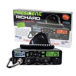 president richard 10 meter ham radio, 50w pep