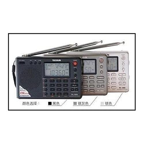 TECSUN PL-380 DSP FM Stereo. MW. SW. LW. World Band PLL Radio Receiver, LCD Display, ETM Function Added