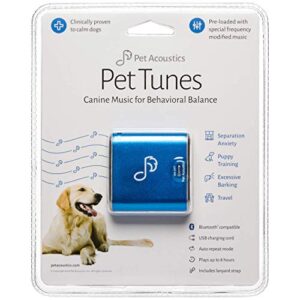 pet tunes bluetooth speaker preloaded with calming canine music