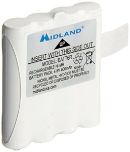 midland – avp8 rechargeable battery packs for midland – nickel metal hydride battery packs for lxt series gmrs radios – pair