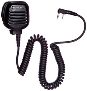 kenwood kmc-45 military spec speaker microphone with earpiece jack