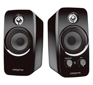 creative inspire t10 2.0 multimedia speaker system with basxport technology