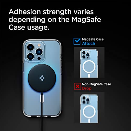 Spigen ArcField for MagSafe Charger, Magnetic Wireless Charger for iPhone 14 MagSafe Charger Fast Wireless Charging Pad Compatible with iPhone 13 Pro Max 13 Mini 12 Pro Max 12 Mini AirPods 3