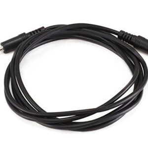 Monoprice 6ft 3.5mm Stereo Plug/Jack M/F Cable - Black