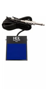 fs-3 fs3 heil original foot switch for ptt, single channel