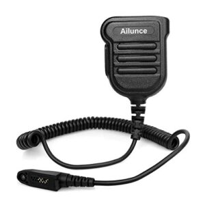 retevis rt29 rb23 shoulder speaker mic ip67 waterproof walkie talkies speaker microphone compatible with ailunce hd1 rt29 rt48 rb23 rt47 rb46 rt47v rt87 rt83 rt82 two way radios (1 pack)