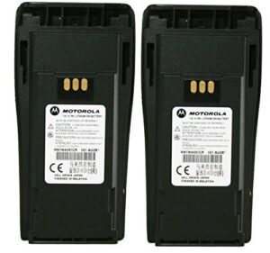 motorola orignal oem nntn4497dr double pack 7.4 volts li-ion