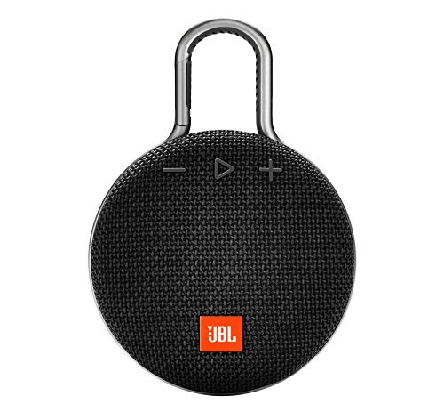 JBL CLIP 3 - BLACK - JBLCLIP3BLKAM (Renewed)