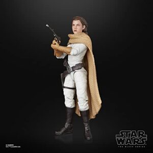 STAR WARS The Black Series Princess Leia Organa (Coimic) 6-Inch Action Figure