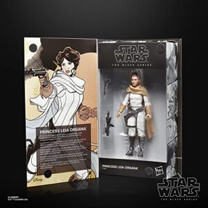 STAR WARS The Black Series Princess Leia Organa (Coimic) 6-Inch Action Figure