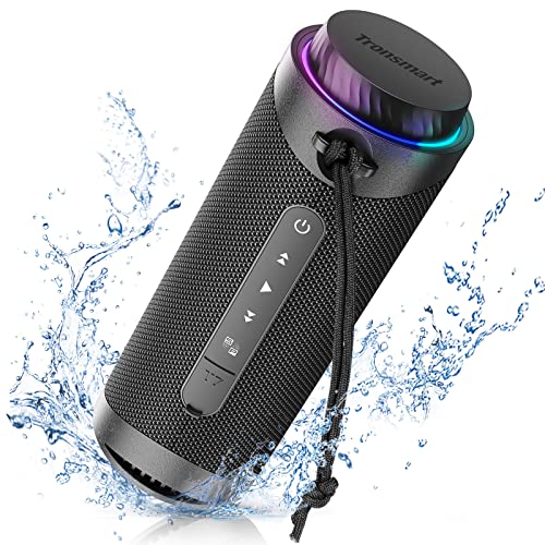 Tronsmart T7 Portable Bluetooth Speakers with 30W 360° Surround Sound, Bluetooth 5.3, Enhanced Bass, Wireless Stereo Pairing, Custom EQ via APP, IPX7 Waterproof Speaker for Party, Home, Outdoor