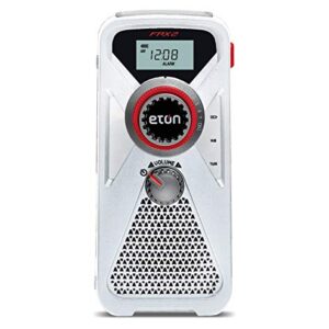 Eton American Red Cross FRX2 Hand Turbine AM/FM/NOAA Weather Radio with USB Smartphone Charger and LED Flashlight