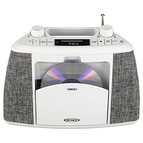 JENSEN Portable Bluetooth CD Music System