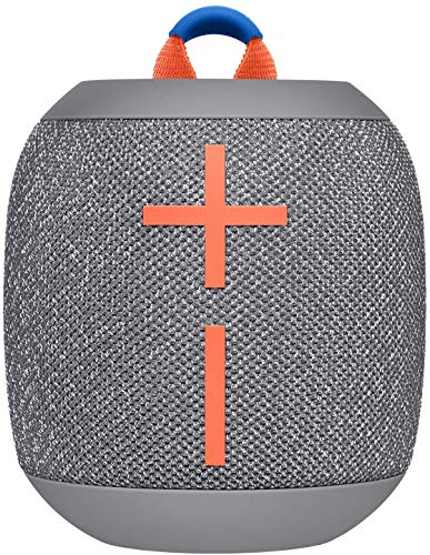 Logitech WONDERBOOM 2 Portable Waterproof Bluetooth Speaker - Wireless Boom Box - Non-Retail Packaging (Crushed Ice Grey)