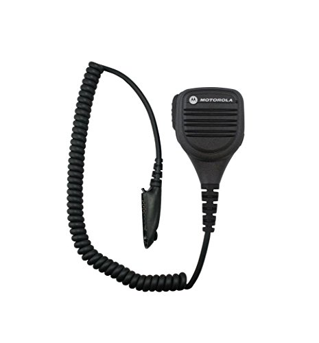 Motorola PMMN4027 PMMN4027A OEM IP57 Submersible Remote Speaker Microphone with Windporting Technology Compatible w/ HT750, HT1250, HT1250LS, HT1550, HT1550XLS, MT Series and More.